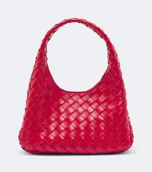 Bottega Veneta Baby Campana Leather Top-handle Bag - Red
