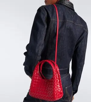 Bottega Veneta Baby Campana Leather Top-handle Bag