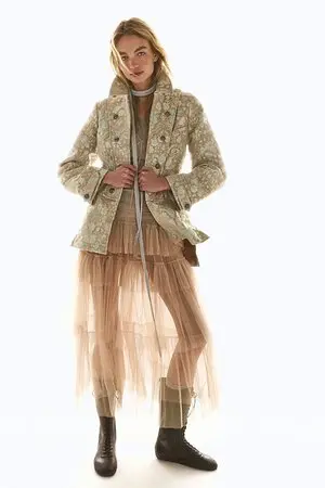 Free People Virgo Jacquard Band Jacket At