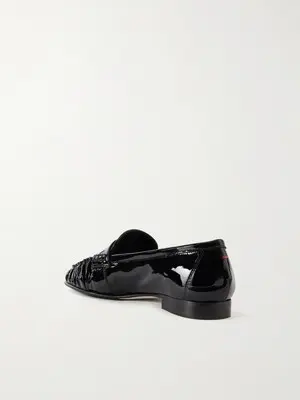 AeydĒ Aldous Patent-leather Loafers