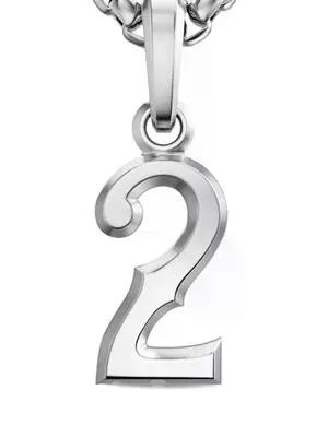 David Yurman Number Two Pendant