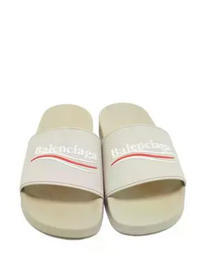 Balenciaga Political Logo Slides