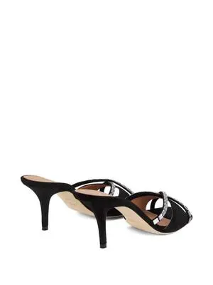 MALONE SOULIERS Penn Crystal-embellished Sandals