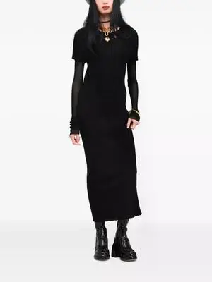 Marc Jacobs Sheer-layered Knit Maxi Dress