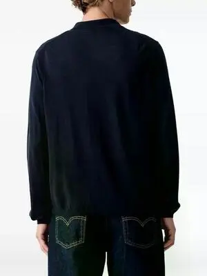 Emporio Armani Shaved Virgin Wool Polo Neck Sweater