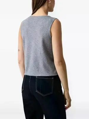 GAUDI V-neck Button-up Vest