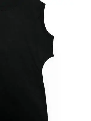Comme Des Garçons Cut-out Sleeveless T-shirt