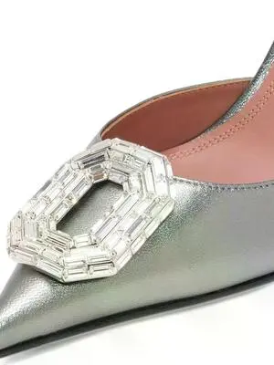 Amina Muaddi Camelia Slingback Pumps