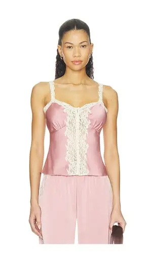 LoveShackFancy Effy Top - Pink
