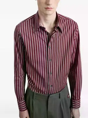 Antonio Marras Striped Pointed-collar Shirt
