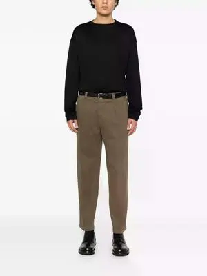 Kiton Logo-embroidered Long-sleeve Top
