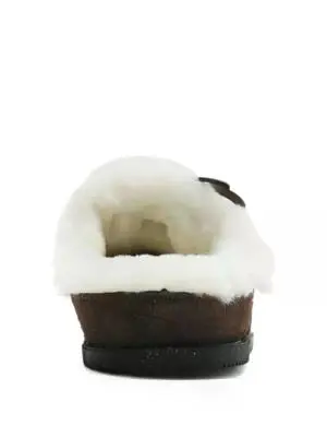 Good News Croc-effect Faux-shearling Loafers