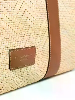 ASPINAL OF LONDON Small Henley Raffia Tote Bag
