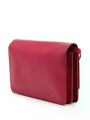 Prada 2010-2026 Saffiano Wallet On Strap Crossbody Bag