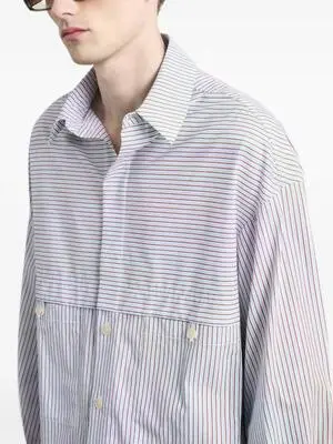Antonio Marras Striped Oversized Shirt