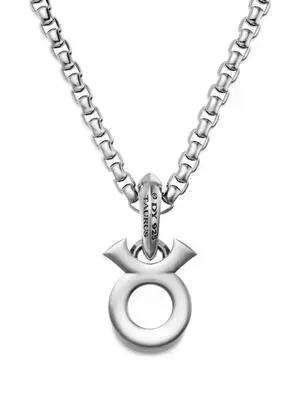 David Yurman Taurus Amulet Pendant - Silver