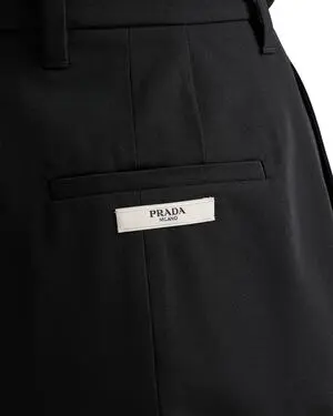 Prada Stretch Technical Fabric Pants