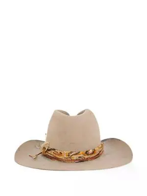 Nick Fouquet Mustang Hatpaisley-band Wool-felt Hat