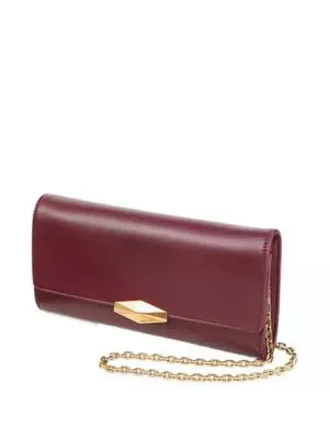 JIMMY CHOO Cinch Clutch With Chain Small