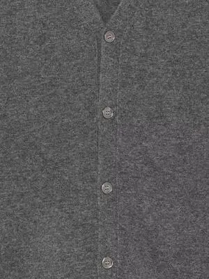 Comme Des Garçons Button-front V-neck Cardigan
