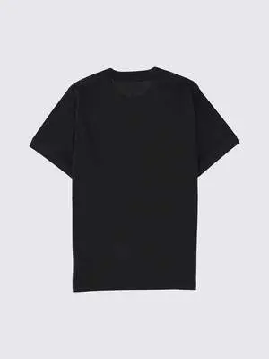 Y3 Crewneck Cotton T-shirt With Tone-on-tone Logo