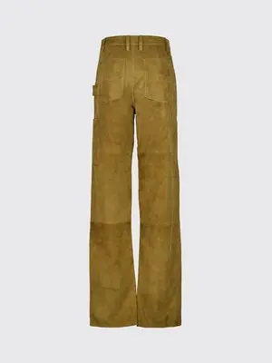 Altuzarra Mills High-waisted Straight-leg Suede Pants