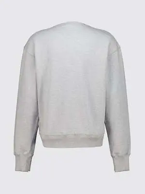 Alexander McQueen Crewneck Cotton Sweatshirt With Dropped Shoulders