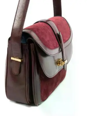 Celine 1970s Suede Shoulder Bag