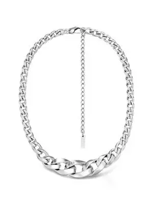 DIESEL® Stainless Steel Chain Necklace - Silver