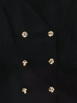 Chiara Boni La Petite Robe Hester Double-breasted Collarless Jacket