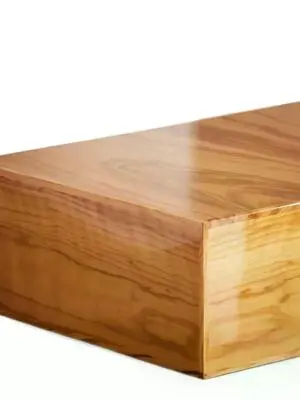 ELIE BLEU Polished Olive Wood Humidor