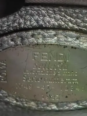 Fendi 2000-2010 Mini Selleria Peekaboo Iconic Satchel