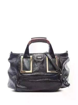 Chloé 2000-2015 Small Calfskin Ethel Satchel - Black