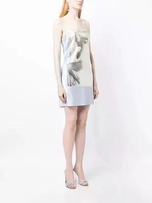 FLEUR DU MAL Marilyn Sleeveless Slip Dress