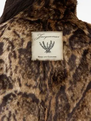 Jacquemus Faux Fur Blouson Jacket