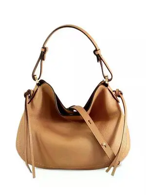 LORISTELLA Carola Grained Leather Tote Bag - Neutrals