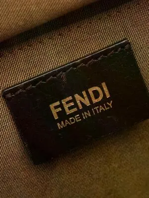 Fendi 2000-2015 Zucca Cros Shoulder Bag