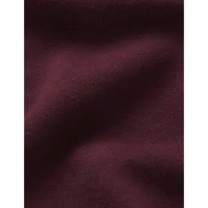 SKIMS Cotton Fleece Embossed-logo Leggings - Currant