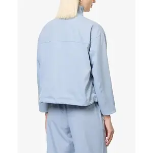 4TH & RECKLESS Hugo Funnel-neck Woven Jacket