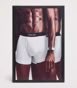TOM FORD Stretch-cotton Logo Briefs