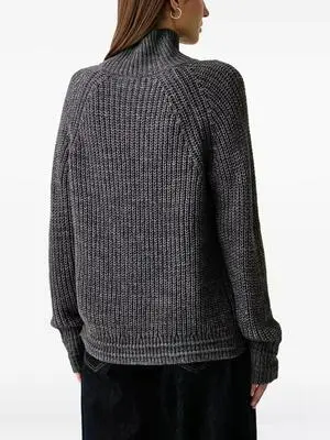 JOOP! Ribbed-knit High-neck Sweater