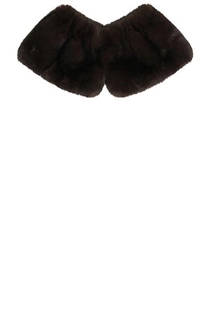 EAVES X Blake Evin Lars Faux Fur Tube Scarf - Brown