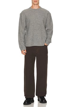 FRAME Waffle Cmere Blend Crewneck