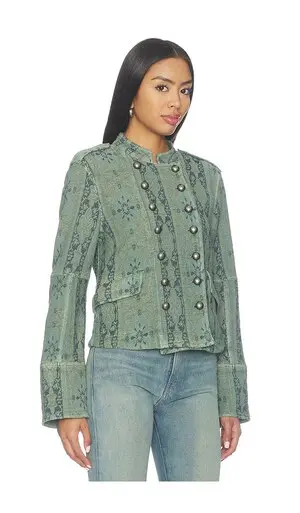 Free People Lotty Jacquard Jacket