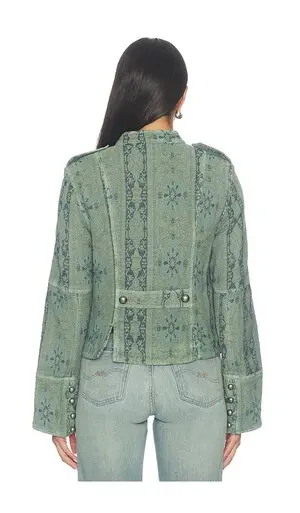 Free People Lotty Jacquard Jacket