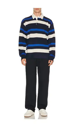 FRAME Rugby Polo Sweater