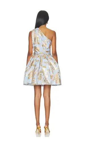 AKNVAS Paula One Shoulder Draped Dress