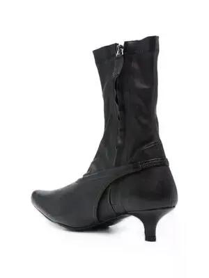 Toga Pointed-toe Kitten-heel Boots
