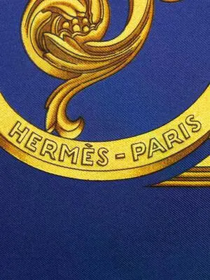 Hermès 1980-2000 Les Tuileries Silk Scarf 90 Scarves - Multicolour