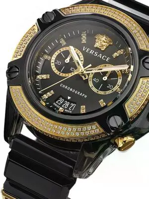 Versace Icon Active Diams 44mm Watch